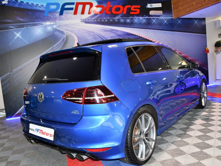 Volkswagen Golf 7 R 2.0 TSI 300 DSG Coloris RARE Bleu TECHNO GPS PRO ...