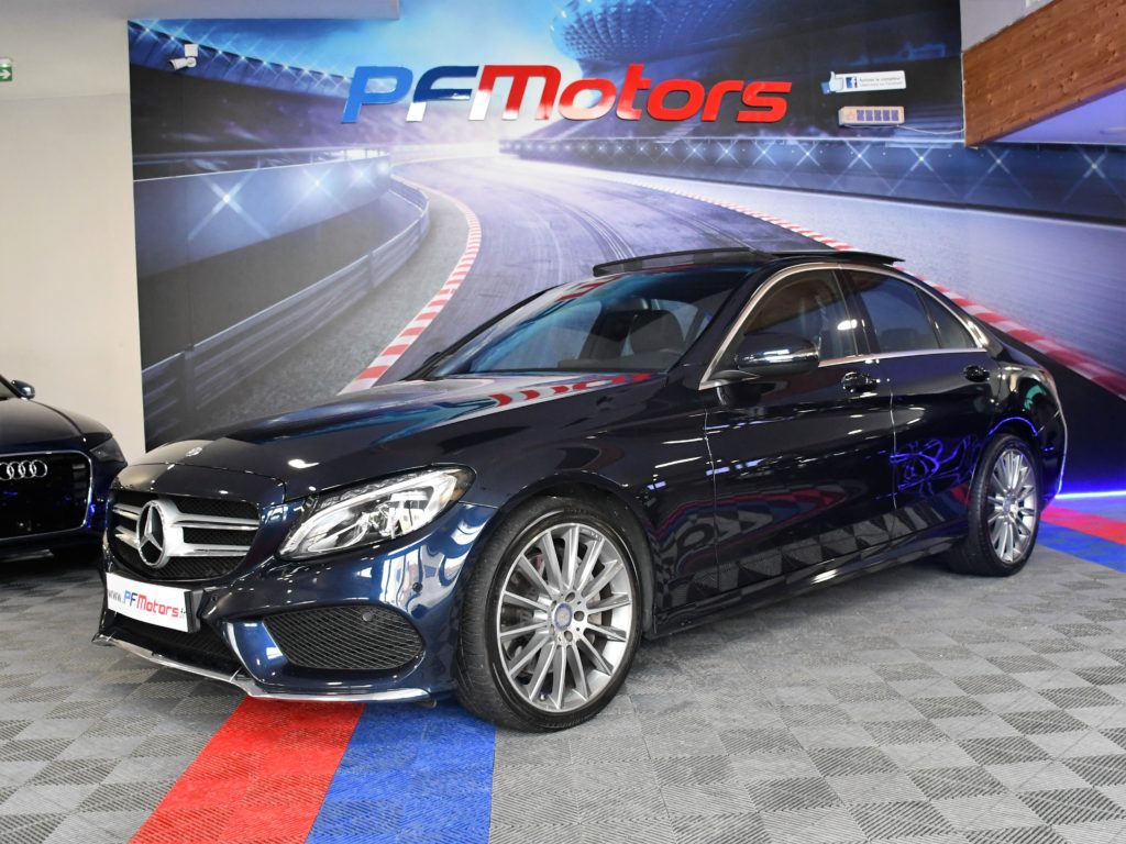 MERCEDES BENZ CLASSE C 250 AMG SPORTLINE 2.2 204 4MATIC GPS TO CUIR ...